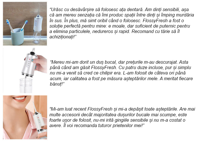 FlossyFresh - Reducere exclusivă de 50%!